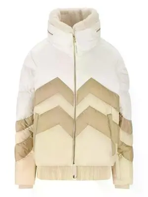 Bogner Chevron Puffer Jacket - Neutrals
