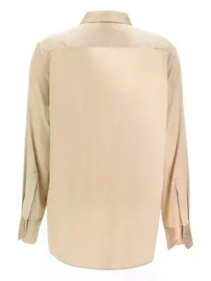 Filippa K Long-sleeved Silk Shirt