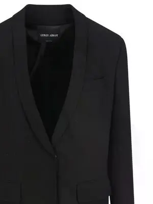 Giorgio Armani Shawl-lapel Pocket Coat