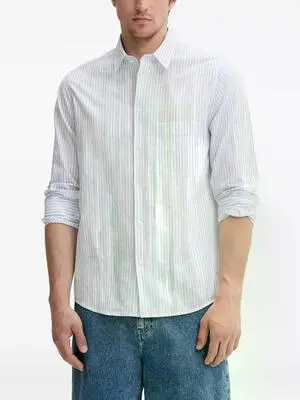 SAMSOE SAMSOE Striped-pattern Long-sleeve Shirt