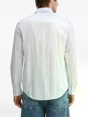 SAMSOE SAMSOE Striped-pattern Long-sleeve Shirt