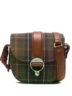 Barbour Tartan Pattern Satchel Bag