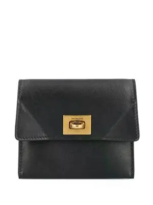 Balenciaga Rodeo Interlocking Cardholder - Black