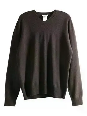 THE ROW V-neck Long Sleeve Sweater