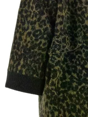 NUDE Animalier High-neck Coat