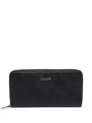 Liu Jo Logo-embossed Wallet - Black