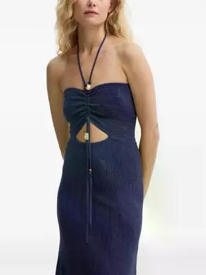 SESSUN Dinah Cut-out Ruched Dress