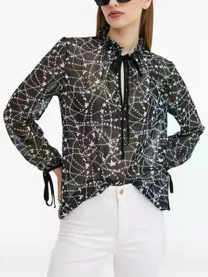 SILVIAN HEACH Star-print Blouse