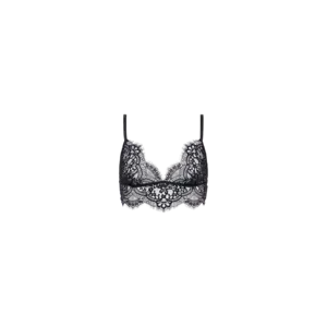 L'Agence Aislin Lace Bralette - Black