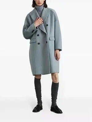 Brunello Cucinelli Double-breasted Cashmere Coat