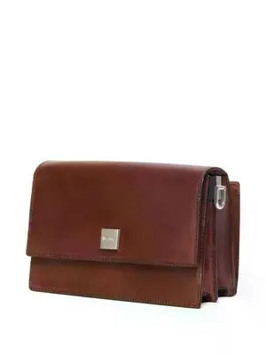 Max Mara Biancaroughs Leather Shoulder Bag - Brown