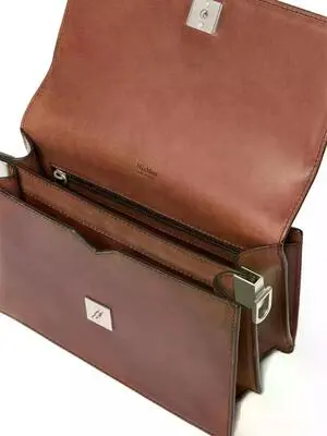 Max Mara Biancaroughs Leather Shoulder Bag - Brown