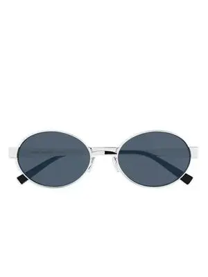 Saint Laurent Round Frame Sunglasses - Silver