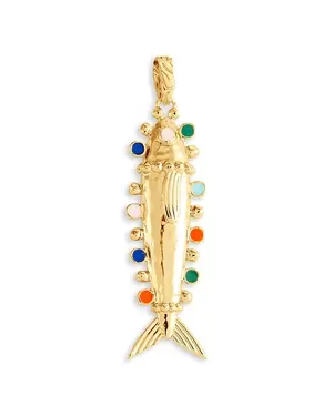 ANABEL ARAM Milos Medium Fish Charm