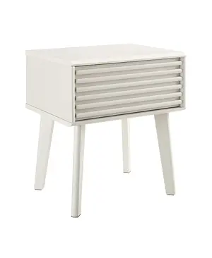 MODWAY Render End Table White