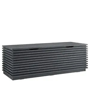 MODWAY Render Storage Bench - Charcoal