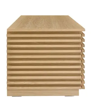 MODWAY Render Storage Bench - Oak