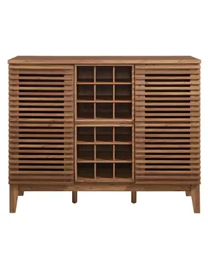 MODWAY Render Bar Cabinet - Walnut