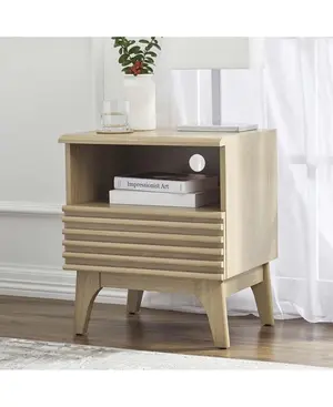MODWAY Render Nightstand - Oak
