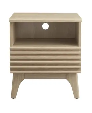 MODWAY Render Nightstand - Oak