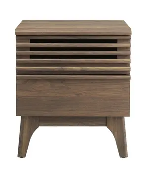 MODWAY Render Nightstand - Walnut