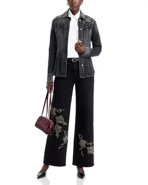 Kobi Halperin Tally Beaded Floral Jacket