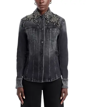 Kobi Halperin Tally Beaded Floral Jacket