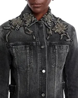 Kobi Halperin Tally Beaded Floral Jacket