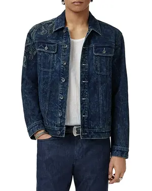 John Varvatos Denim Jackets For Men