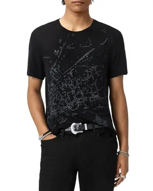 John Varvatos New York Embroidered Tee