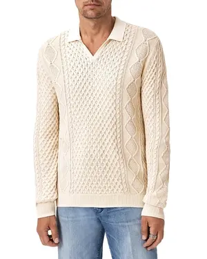 John Varvatos Collared Sweaters For Men