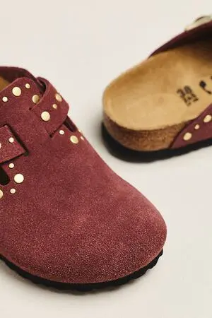 BIRKENSTOCK Boston Rivets Clogs - Pepper