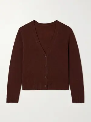 DÔEN Cameron Cashmere Cardigan - Brown