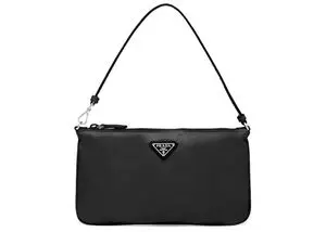 Prada Nylon And Saffiano Leather Mini Bag