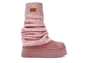 UGG Classic Mini Dipper Legwarmer Boots - Pink Dawn