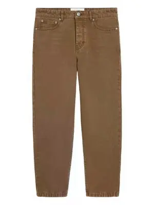 AMI Paris Tapered Cotton Jeans