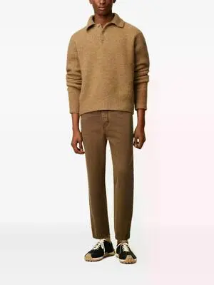AMI Paris Tapered Cotton Jeans