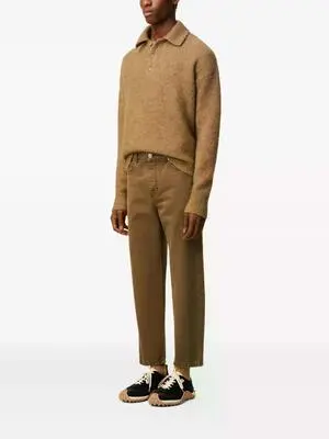 AMI Paris Tapered Cotton Jeans