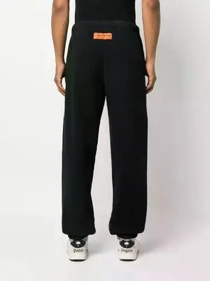 Heron Preston Flame-print Cotton Track Pants