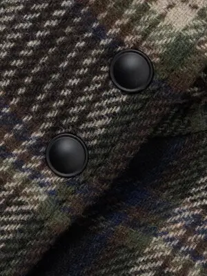 Veronica Beard Bateman Checked Wool-blend Jacket
