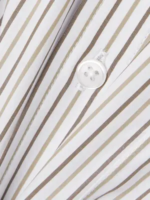 TWP Big Joe' Striped Cotton-poplin Shirt