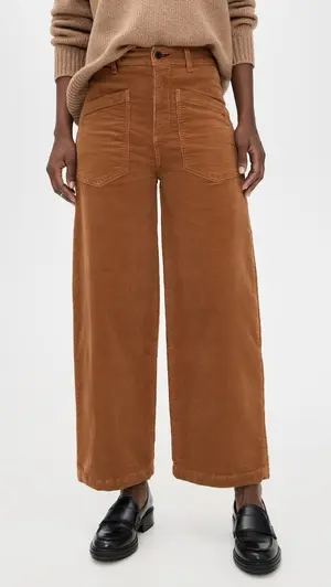 ASKK NY Virginia Corduroy Wide Leg Jeans