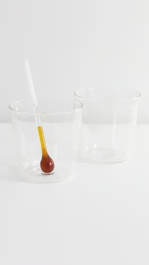 ZAFFERANO Spritzometro Tumblers With Stirrer