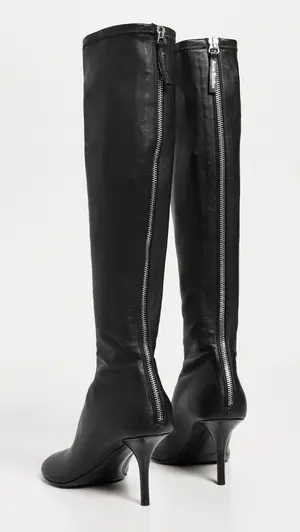 Acne Studios Leather Knee High Boots