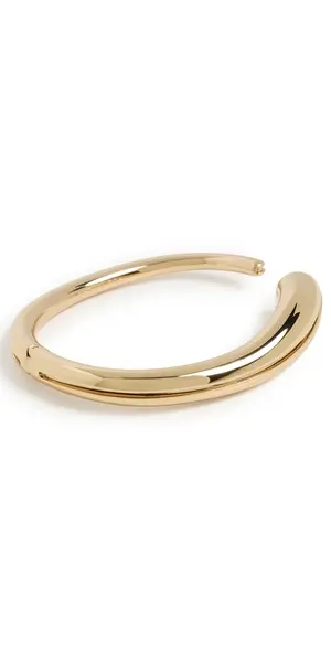Tory Burch Thin Cuff - Light Brass