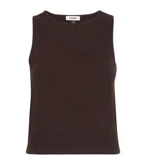 Sandro Wool-cashmere Tank Top