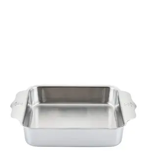 HESTAN Stainless Steel Square Baking Pan - Silver