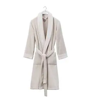 HAMAM Organic Cotton Raya Bathrobe - Neutral