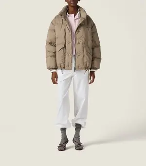 Miu Miu Down Technical Padded Jacket