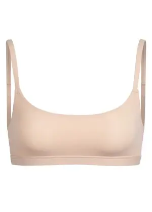 SKIMS Stretch-jersey Scoop Bralette - Beige
